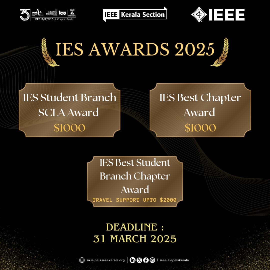 IEEE IES AWARDS 2025 – IA/IE/PELS